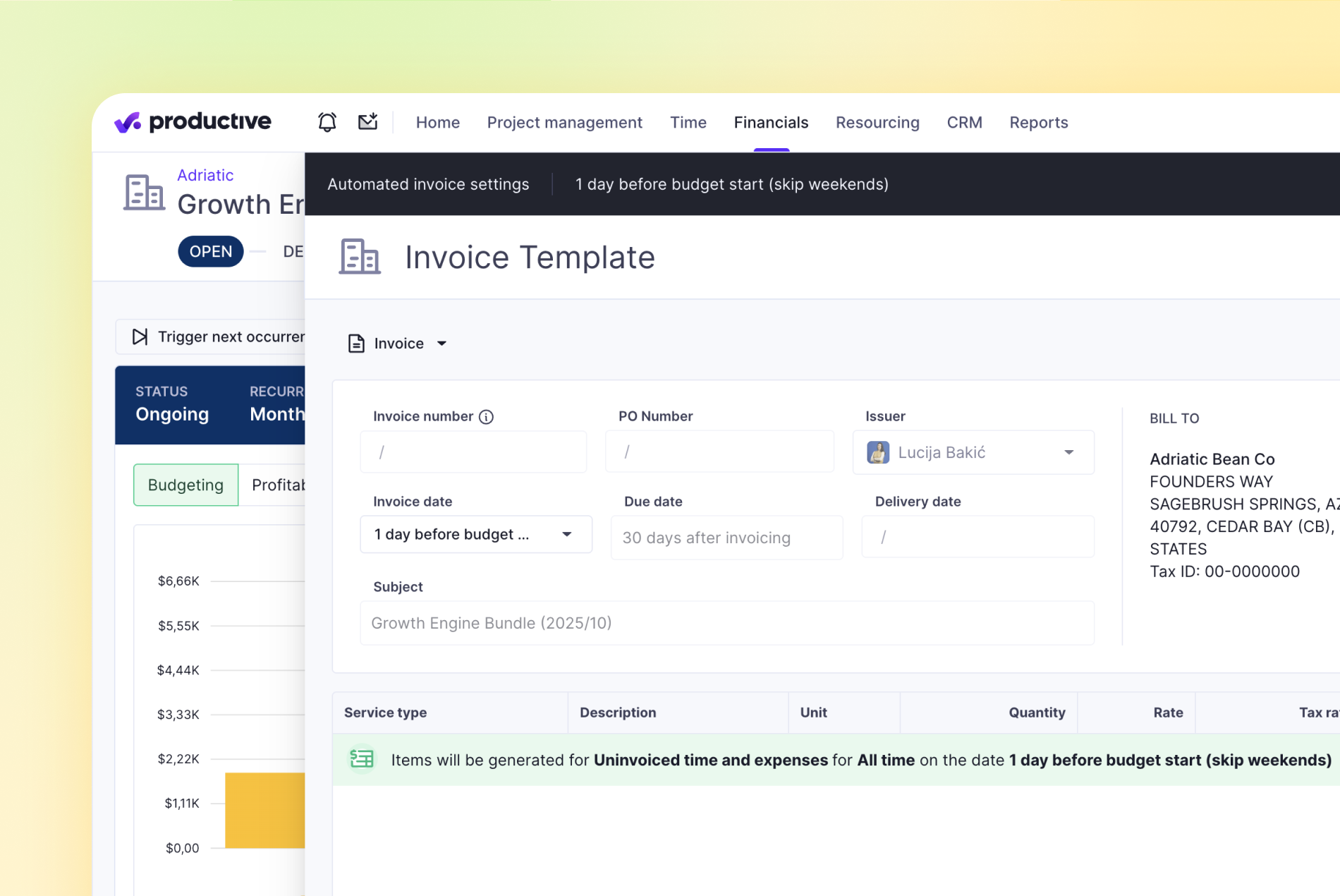 Big Updates In Invoicing Invoicing For Recurring Budgets Permissions