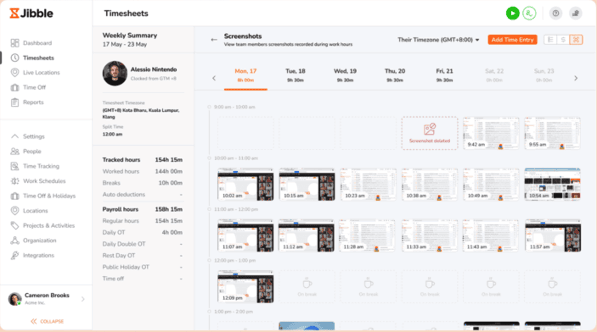 Top 10 Employee Time Tracking Software - Buyer Review 2026